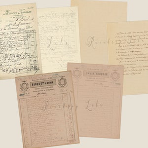 Antique & French Document Paper Printable - Background Paper and ...