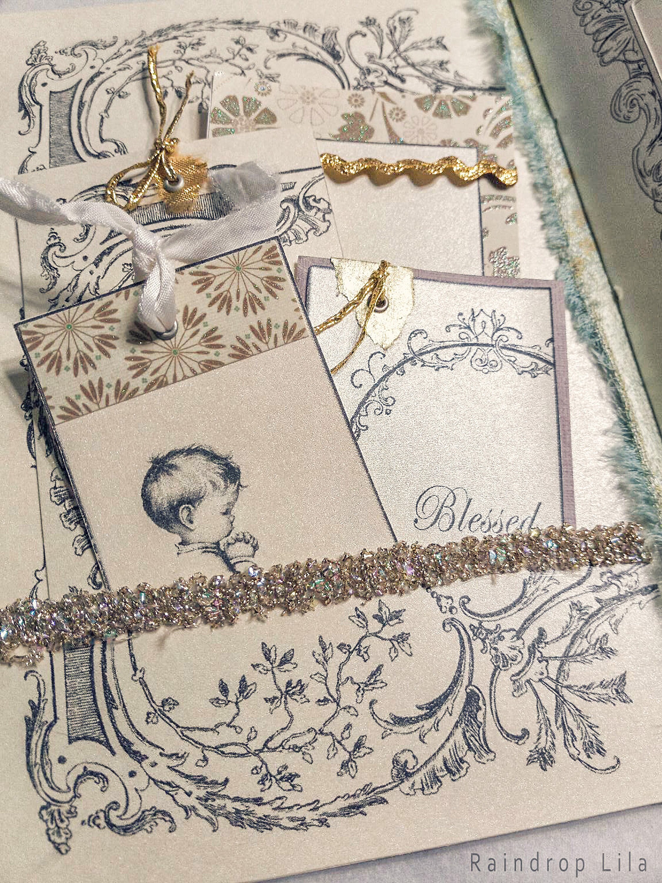 Grayscale Baby Junk Journal Digital Pages Printable - Etsy