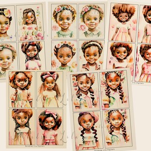 Printable Journaling Cards - AYANA - Sisters in Bloom -instant Download ...