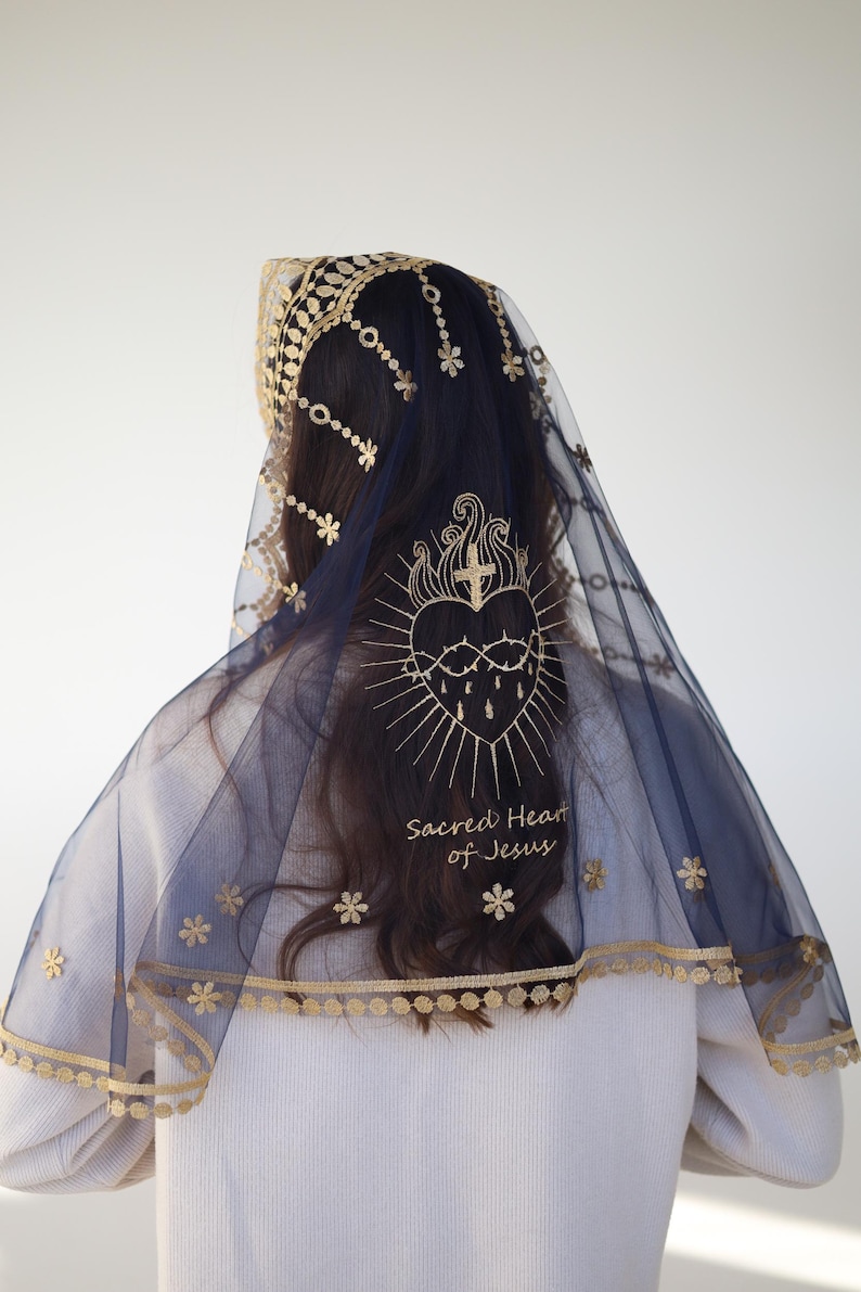 Lace Chapel Veil, Catholic Church Veil, Latin Mass Veils - Etsy