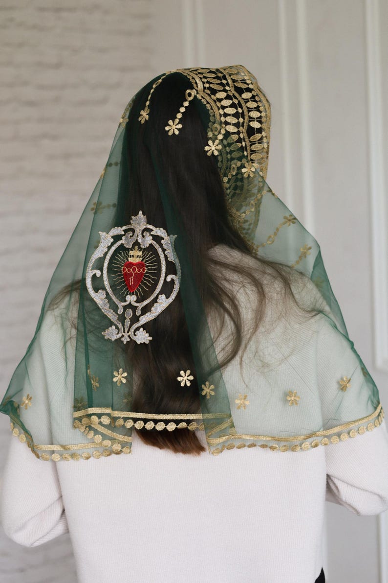 Lace Chapel Veil, Catholic Church Veil, Latin Mass Veils - Etsy