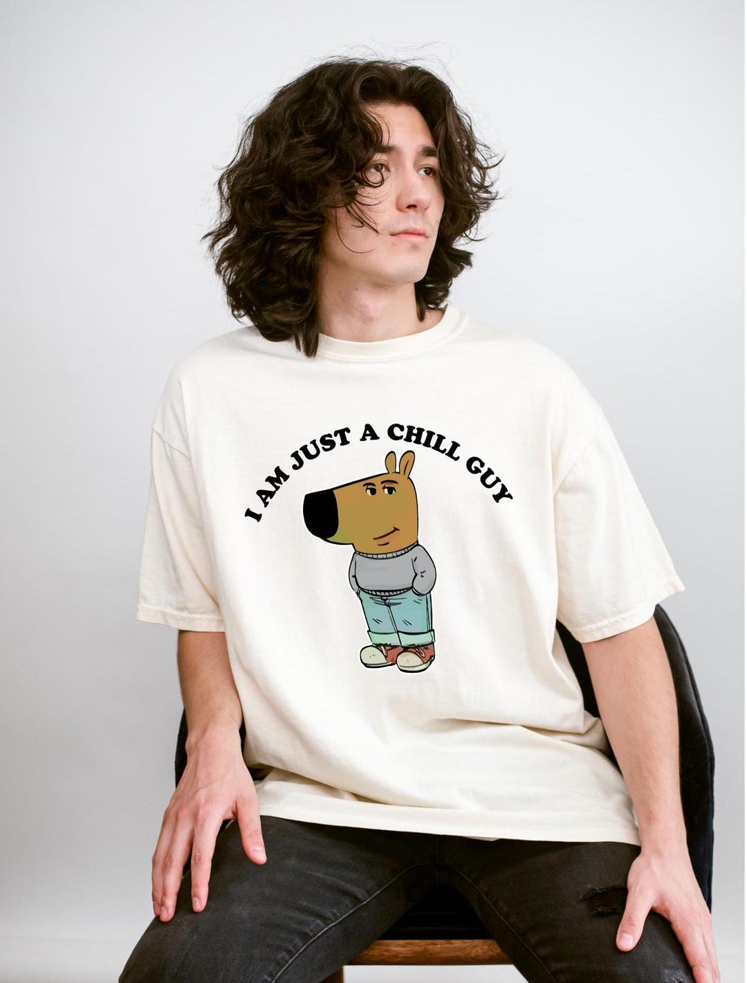 I Am Just a Low Key Chill Guy Meme Shirt, Tiktok Viral Shirt for Gifts for Tiktok Lovers, I'm ...