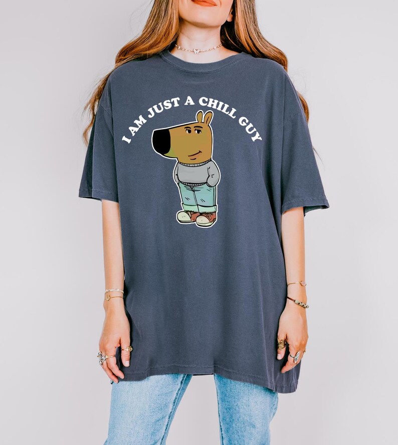 I Am Just a Low Key Chill Guy Meme Shirt, Tiktok Viral Shirt for Gifts ...