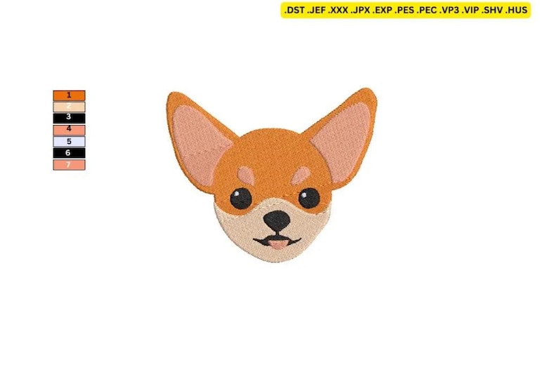 Dog Breeds Embroidery Design Set: 9 Machine Stitching Files (instant ...