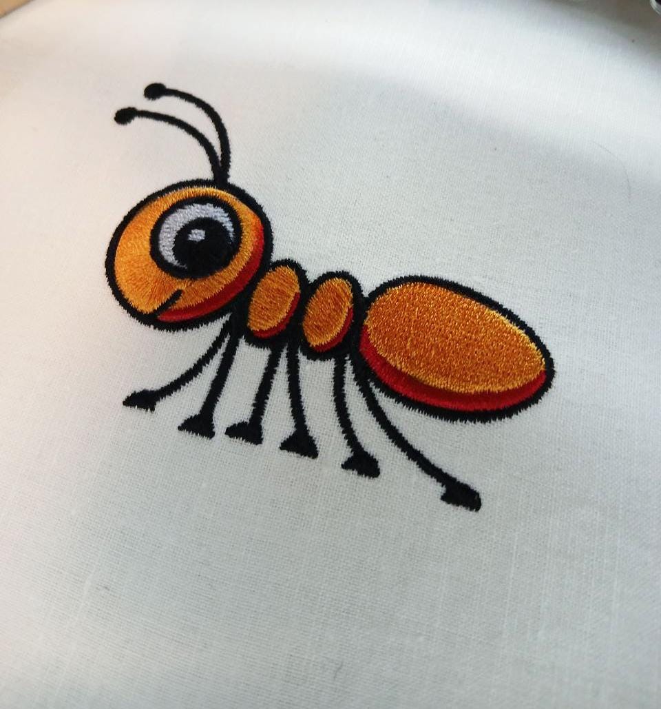 Ant Digital Embroidery Design File - Etsy