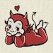 Devil Digital Embroidery Design File - Etsy