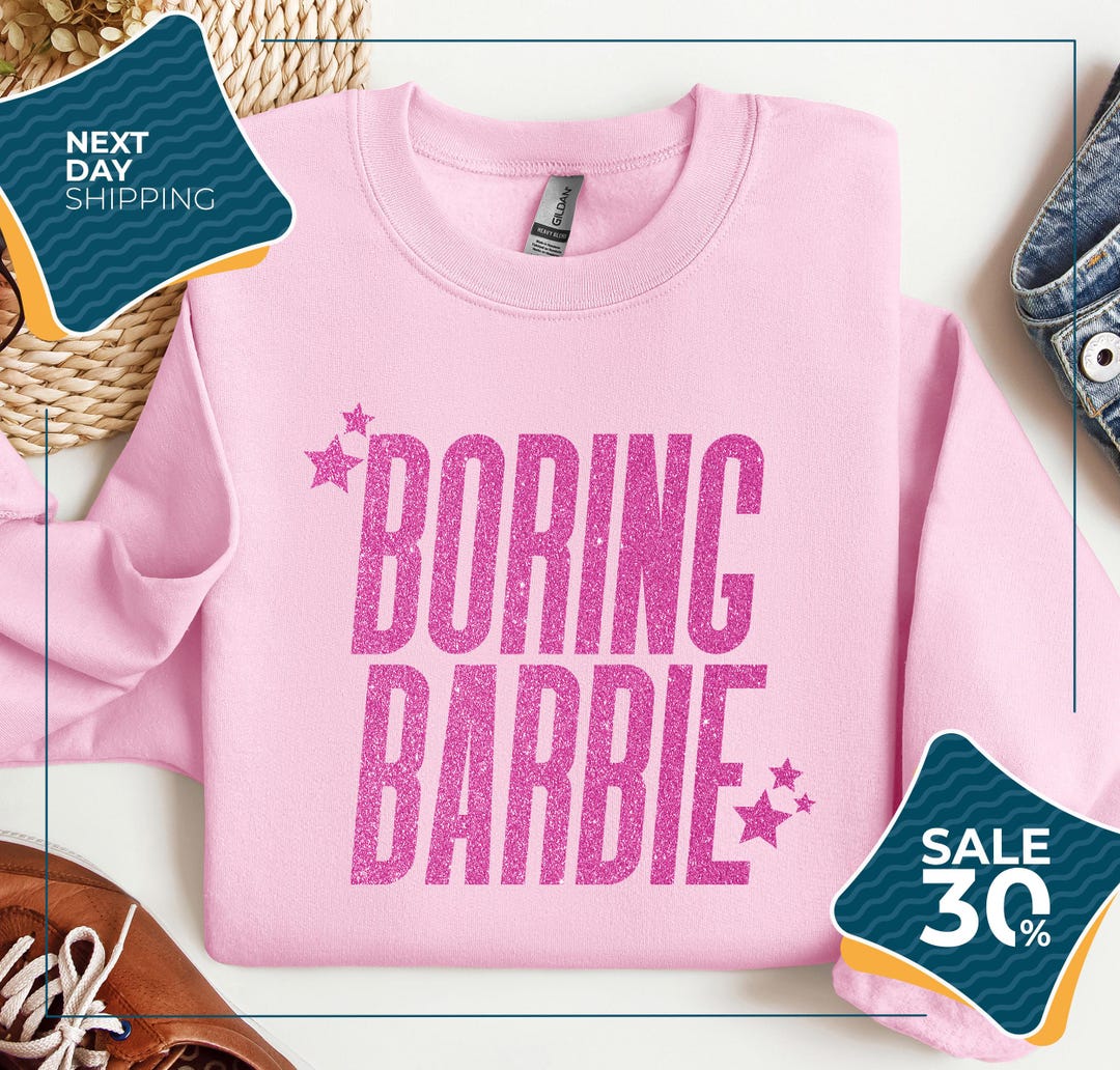 Boring Barbie Lyric Sweatshirt | Showgirl Hoodie | the Life of Sweater ...