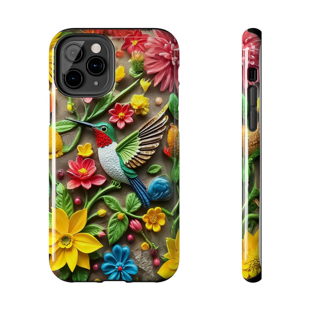 Hummingbird 3D Style Nature Style Tough Phone Cases - Etsy