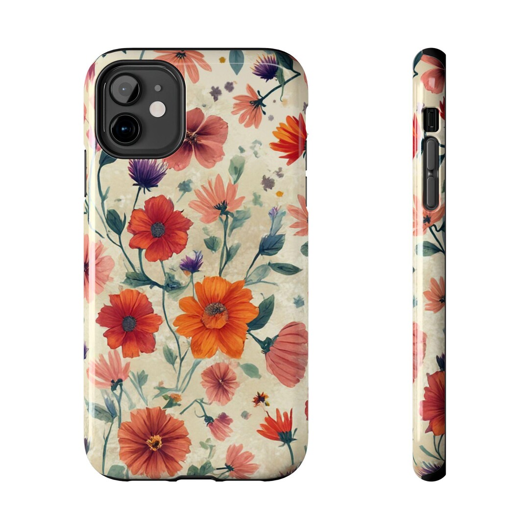 Botanical Floral Tough Phone Cases - Etsy
