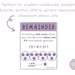 Division Vocabulary Posters, Boho, Printable, Anchor Chart, Handout ...