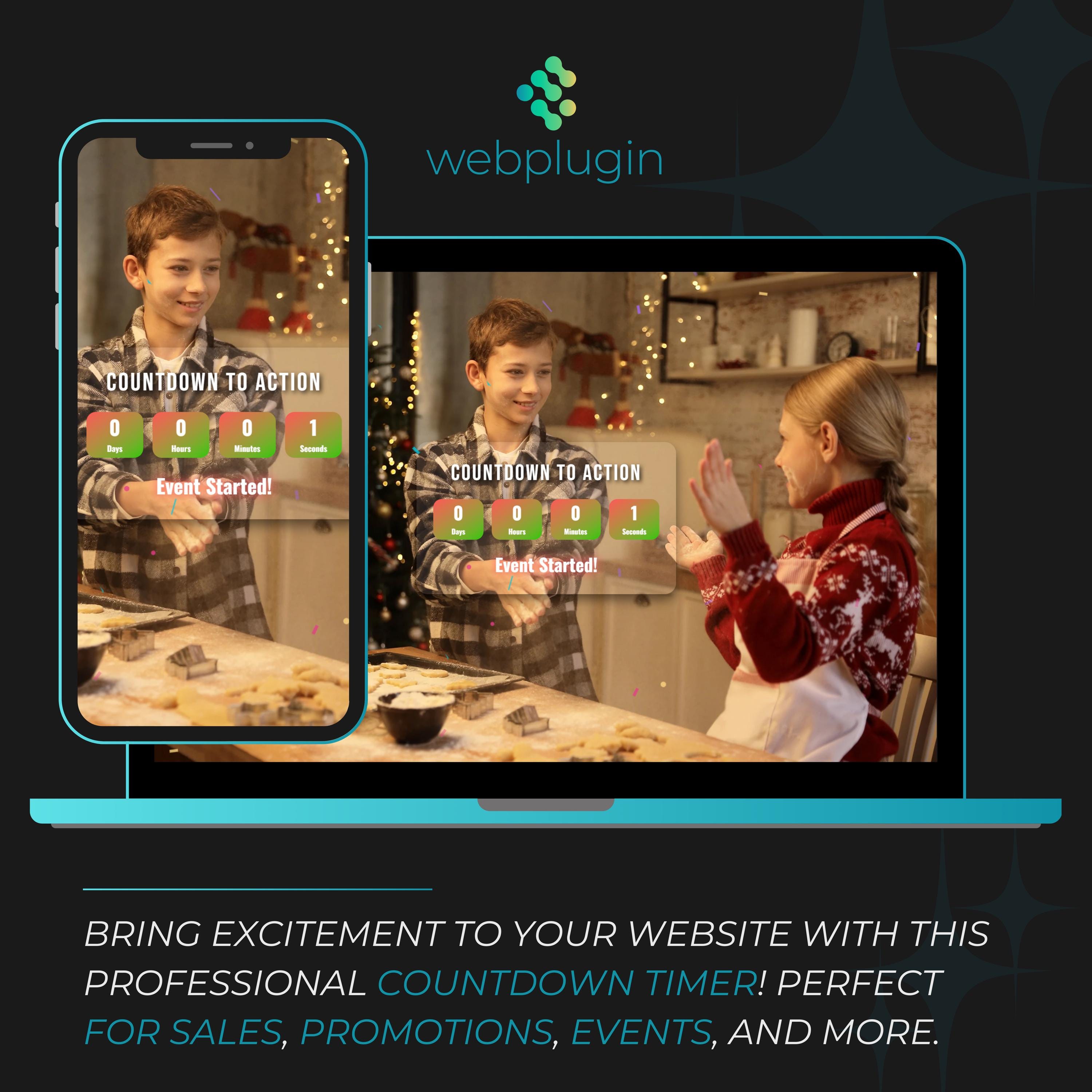 Countdown Timer With Confetti Effect for Sales & Events | Easy-to-use ...