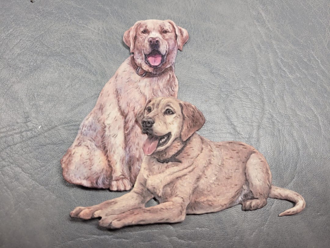 Labrador Retriever, Dog, 8 Pieces, Paper Ephemera, Paper Craft Supplies ...