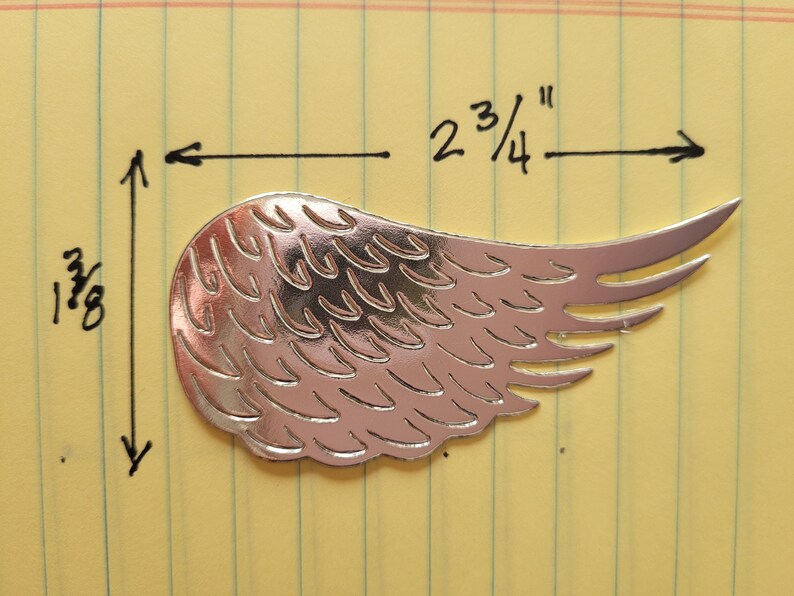 Die Cut Angel Wings, Silver Angel Wings, Crafting Angel Wings, Paper ...