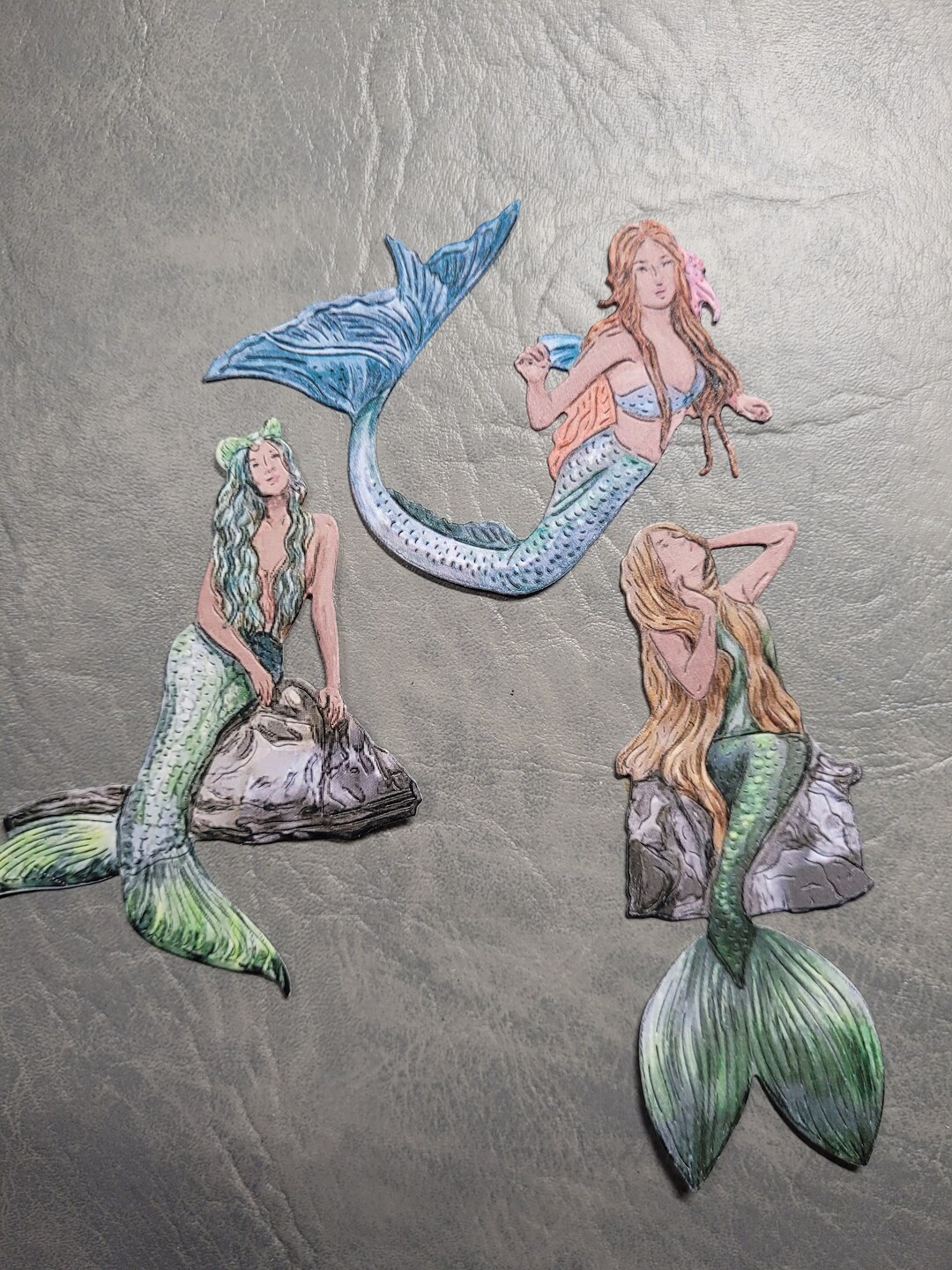 Mermaids Ephemera Die Cut, Medium Skin Tone - Etsy