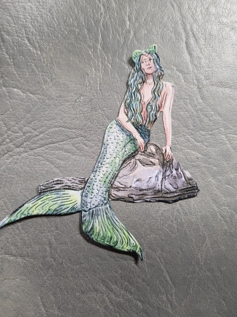 Mermaids Ephemera Die Cut, Light Skin Tone - Etsy