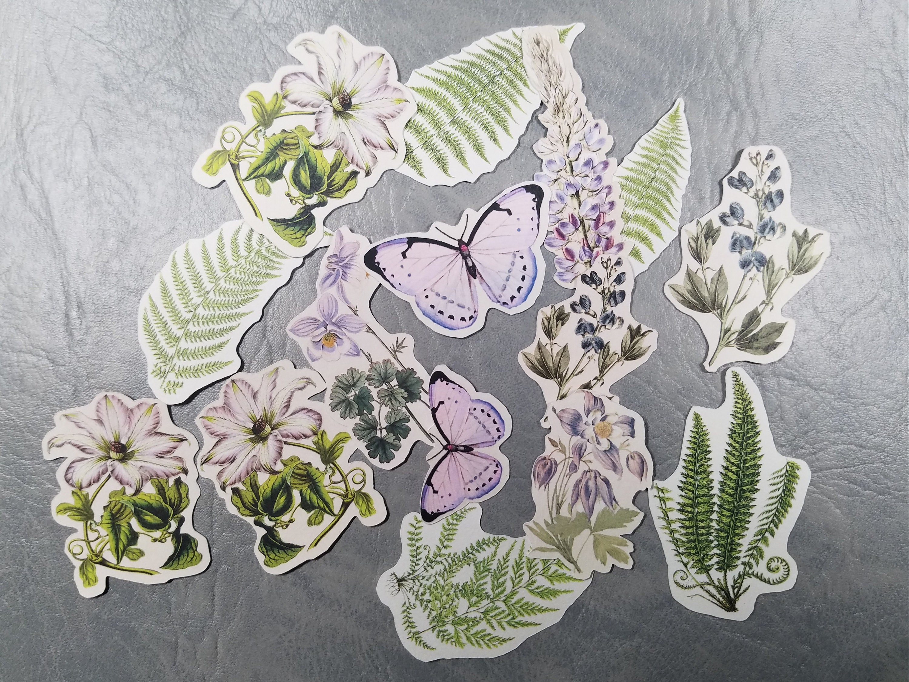 Paper Ephemera Pack Pre Cut Ephemera Flower Bouquet - Etsy