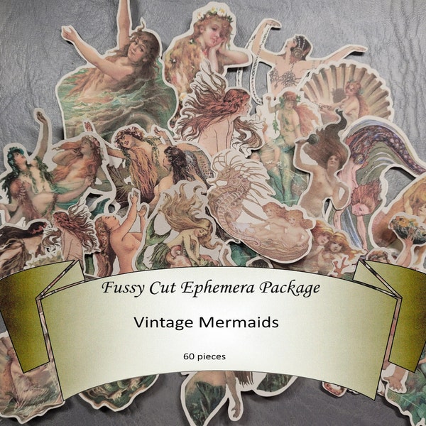 Mermaid Cut Outs Etsy