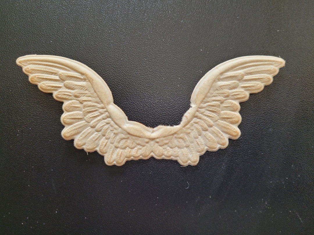Die Cut Angel Wings, Distressed Ivory Angel Wings, Crafting Angel Wings ...