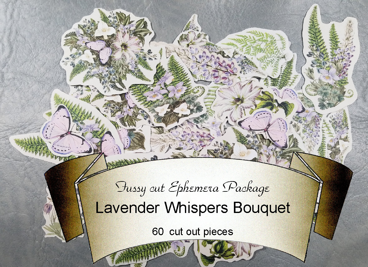 Paper Ephemera Pack Pre Cut Ephemera Flower Bouquet - Etsy