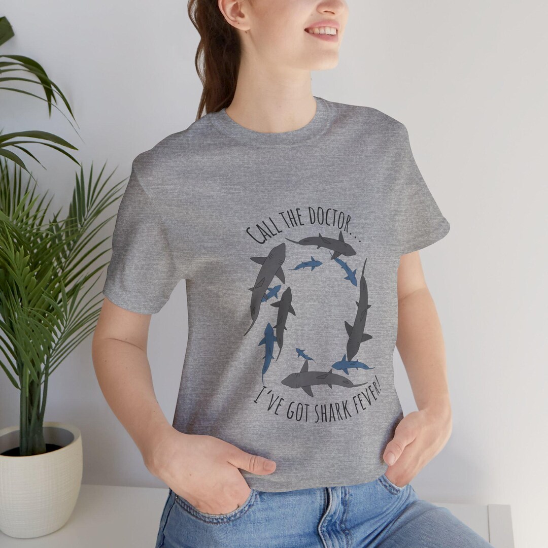 Basking Shark Courtship Torus Unisex Jersey Short Sleeve T-shirt ...