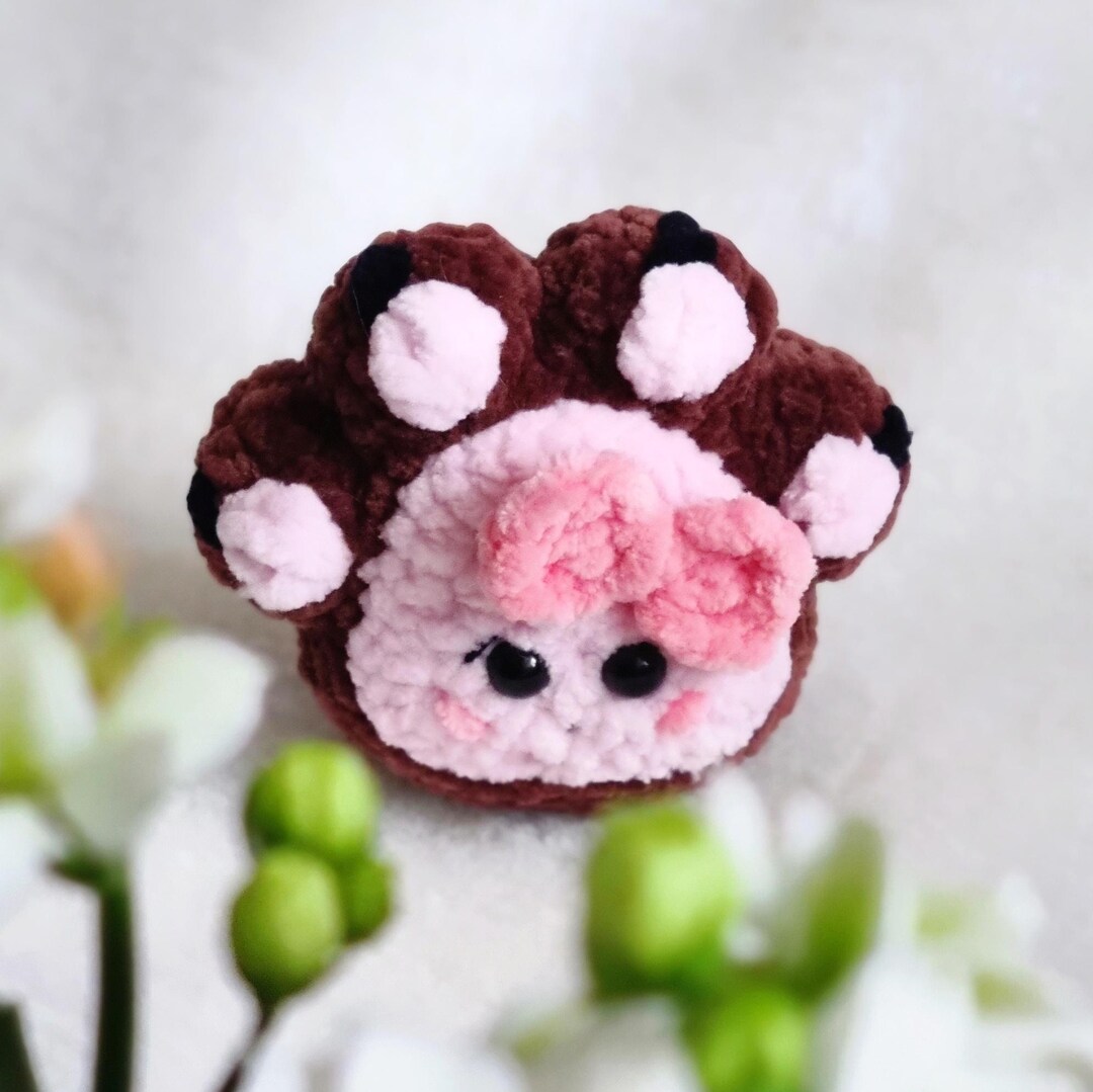 No-sew Crochet Cat Paw Pattern: Amigurumi Plush (PDF Pattern) - Etsy