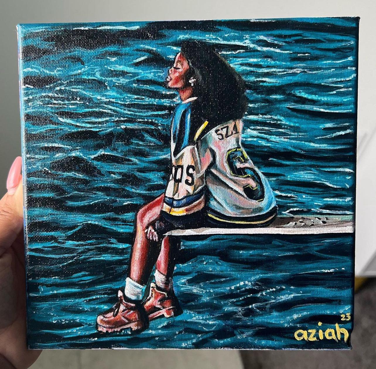 Sza Painting - Etsy