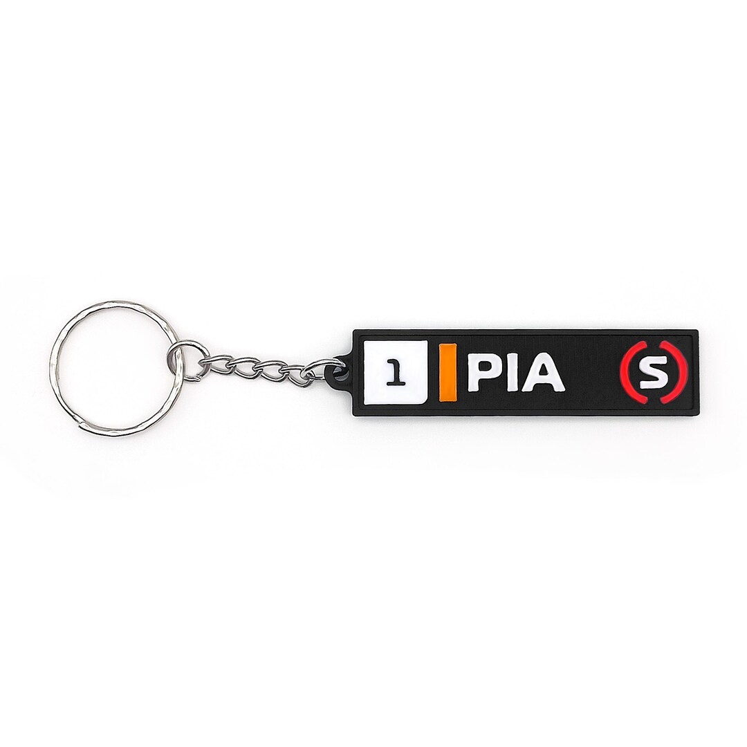 Oscar Piastri Mclaren Formula One - 2025 F1 Drivers P1 Keyring Keychain ...