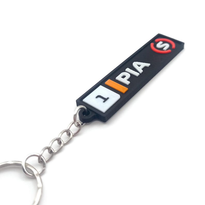 Oscar Piastri Mclaren Formula One - 2025 F1 Drivers P1 Keyring Keychain ...