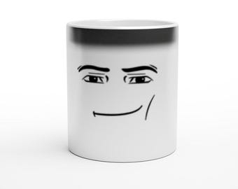 Roblox-inspired Magic Mug 11oz Iconic Face Design Heat Reveal Cup Fun ...