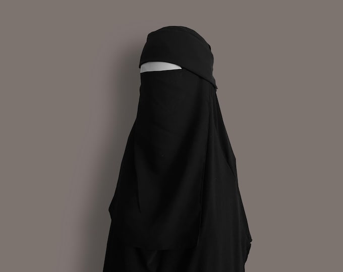Niqab, Black Niqab, Butterfly Niqab, Lace Niqab, Closed Face Niqab ...