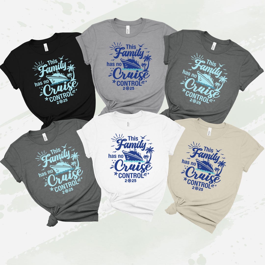 Comfort Colors Custom Family Vacation Shirts, Weekend Shirt, No Cruise ...