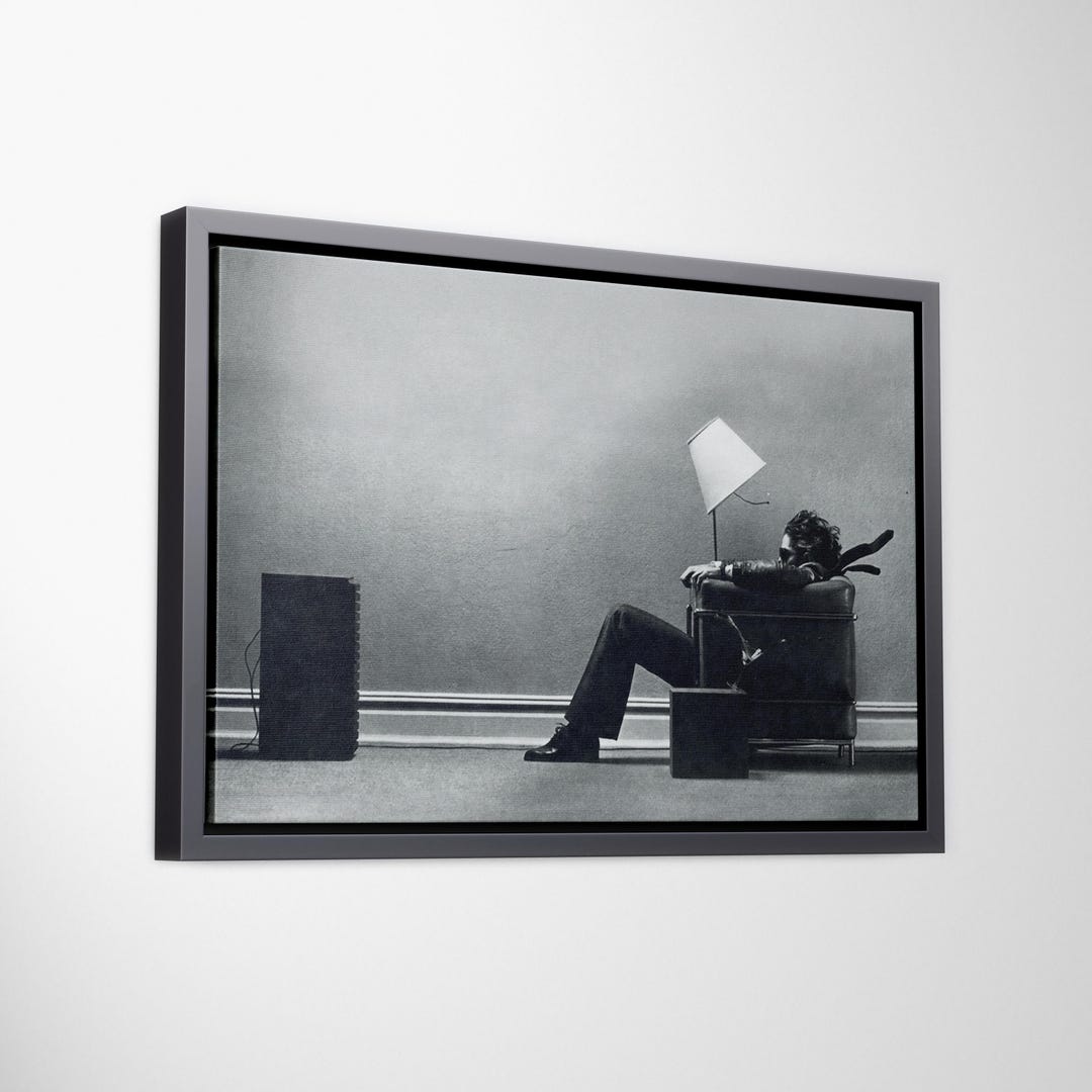 Blown-away Guy Maxell Ad 1979 Steve Steigman Canvas Wall Art Decor - Etsy