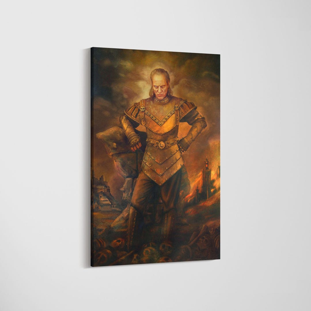 Vigo the Cruel Canvas: Ghostbusters II Painting Replica, Ready to Hang ...