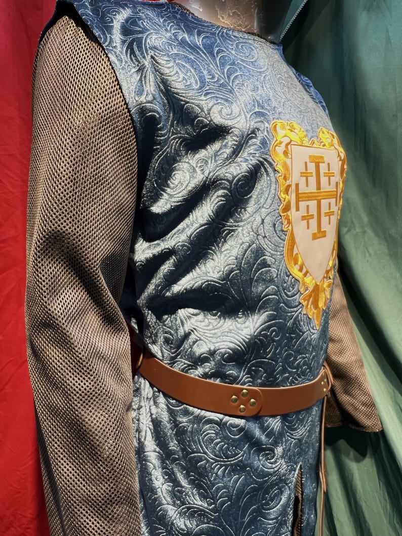 Baldwin IV Cosplay Costume – Kingdom of Heaven Replica, Includes Mask ...