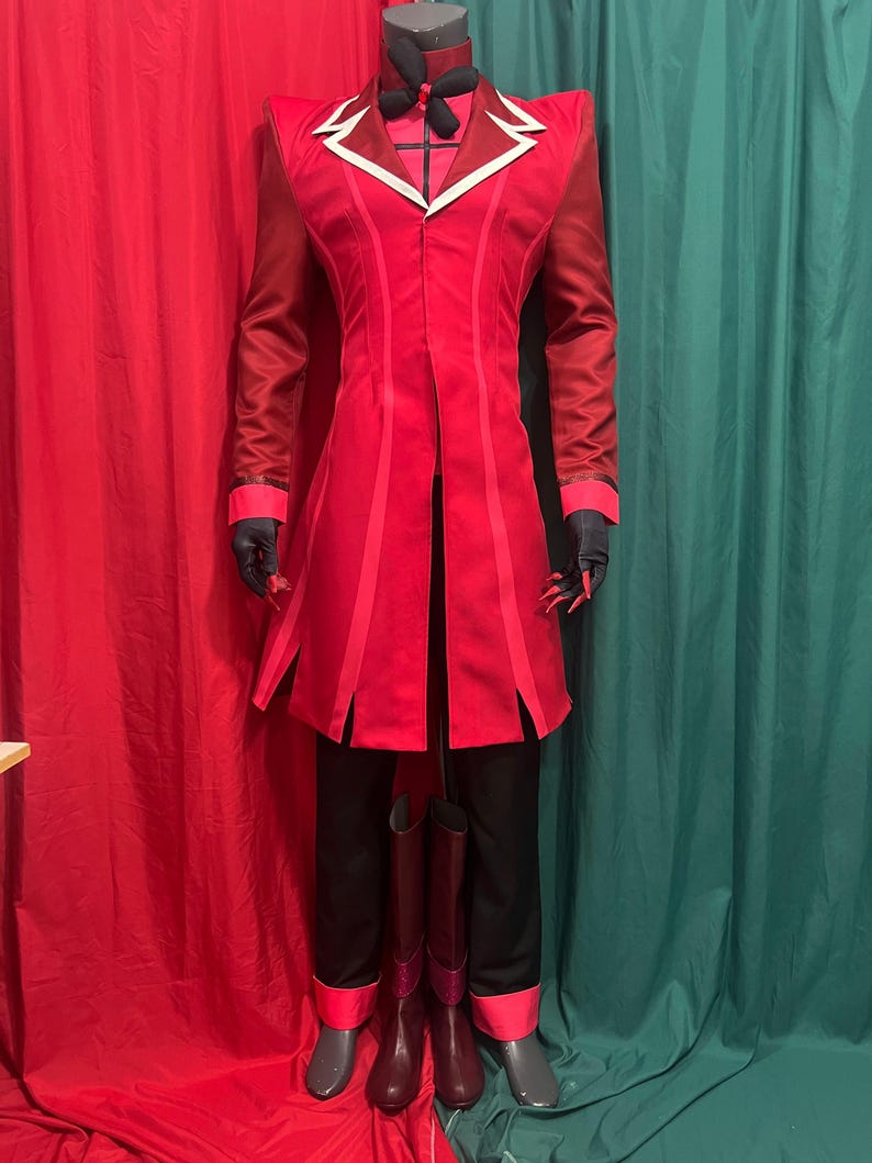 Hazbin Hotel Alastor Cosplay Costume: Iridescent Details - Etsy
