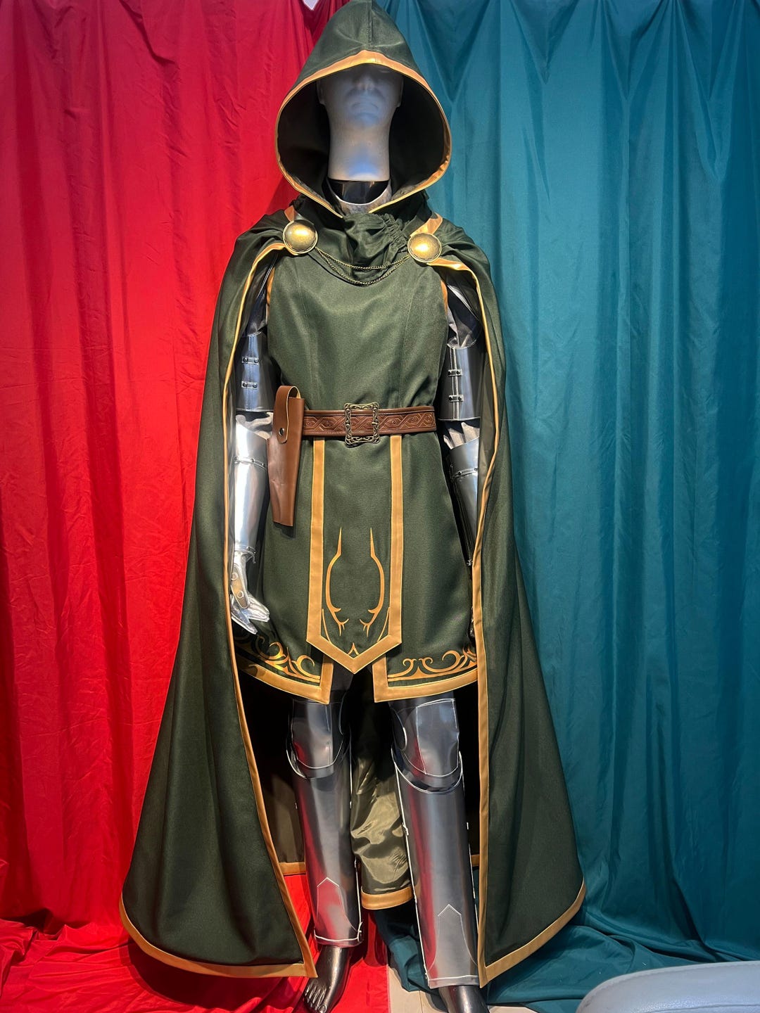 Doctor Doom Cosplay Costume: Gold Print Edition Armor - Etsy