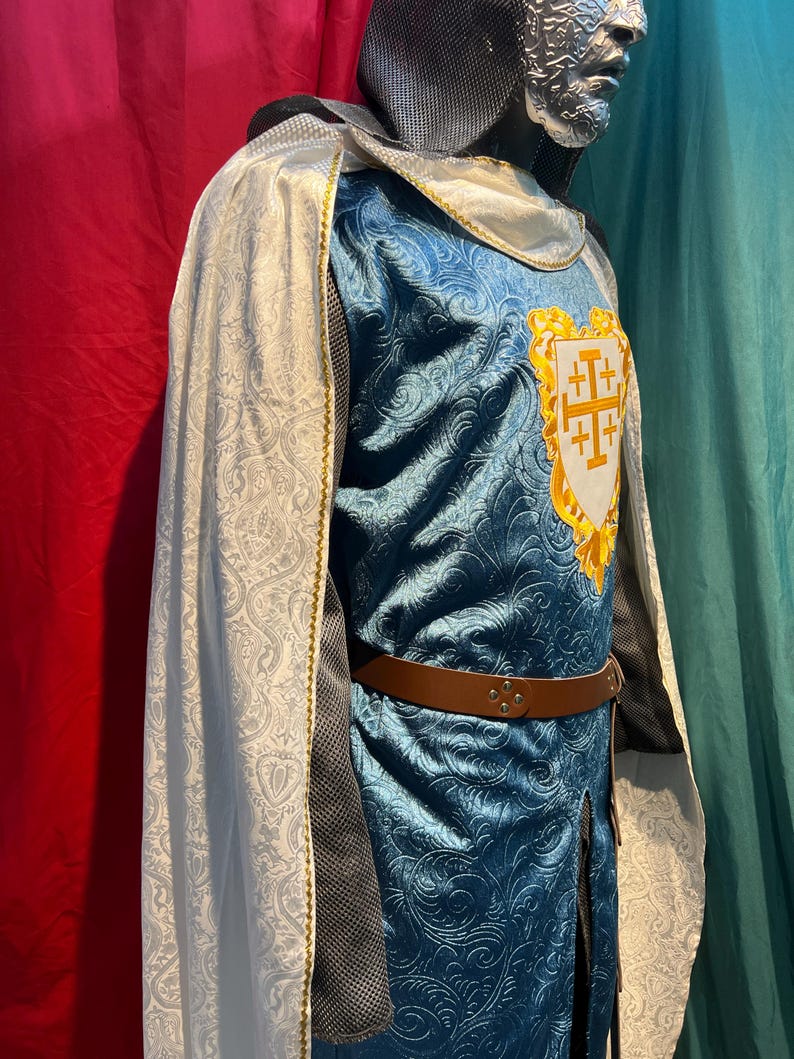 Baldwin IV Cosplay Costume – Kingdom of Heaven Replica, Includes Mask ...