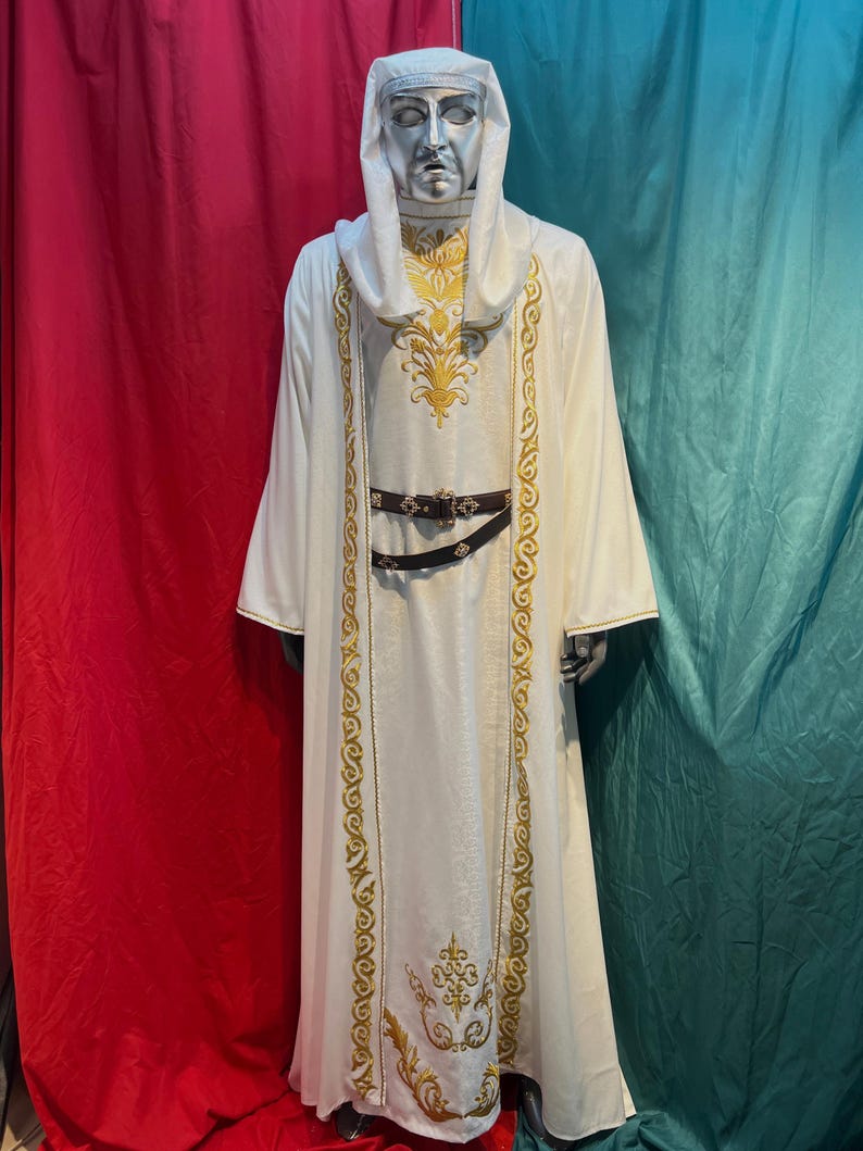Baldwin IV Cosplay Costume: Kingdom of Heaven Replica - Includes Mask ...