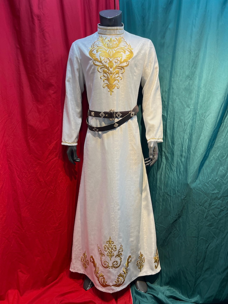 Baldwin IV Cosplay Costume: Kingdom of Heaven Replica - Includes Mask ...