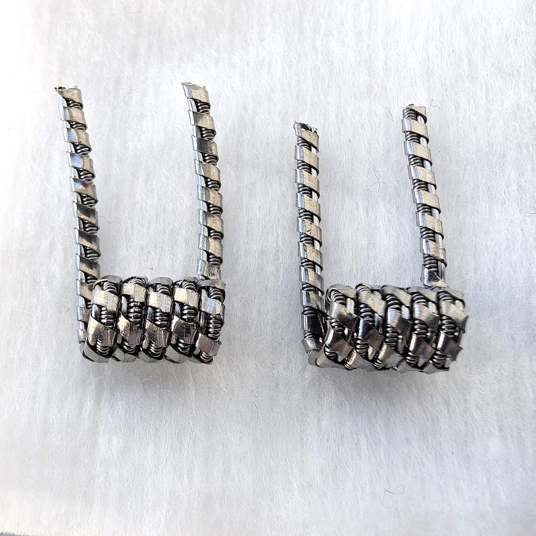 Juggernaut S2 26g 32g 24g .9 Flat Coils 2.5mm 0.34 Ohm 45W-50W Pack of ...