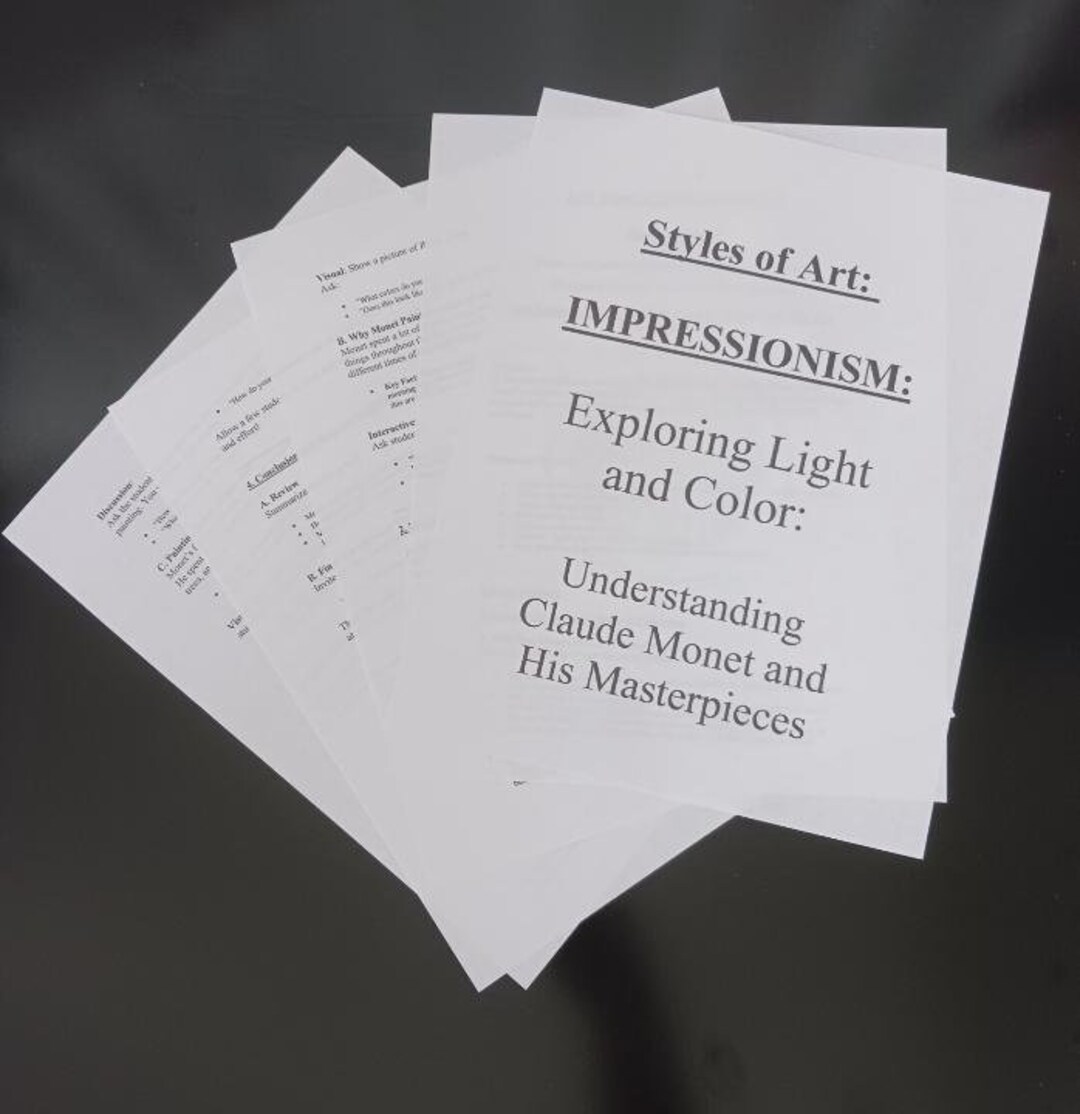 Exploring Light and Color: Understanding Claude Monet and His ...