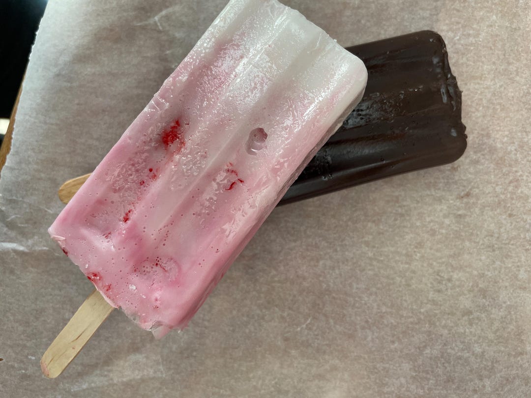 Handmade Faux Popsicle: Life Sized Dessert Prop Originally Made for TV ...