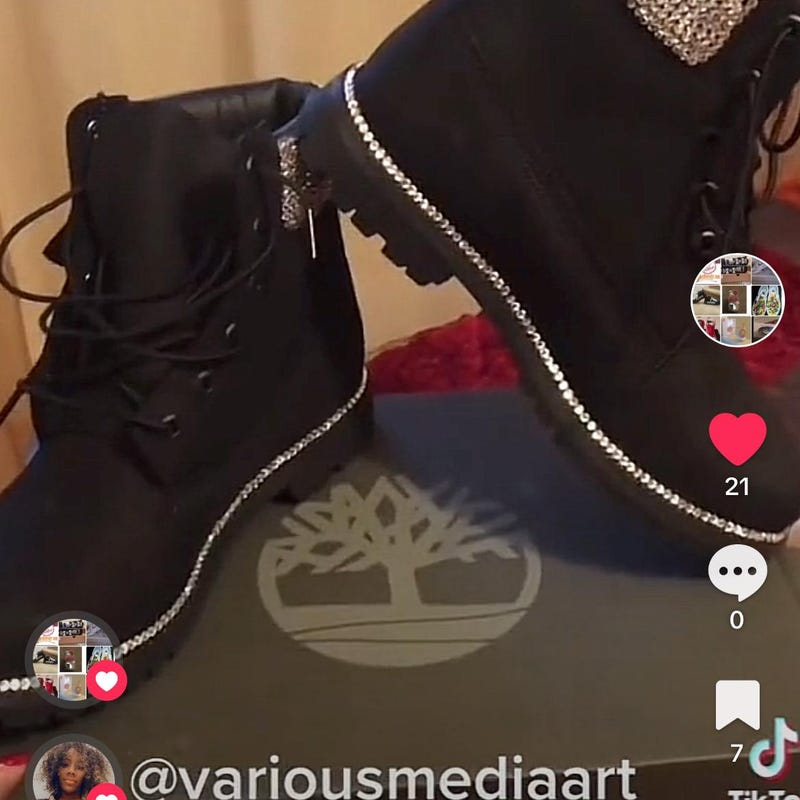 Custom Timberlands - Etsy