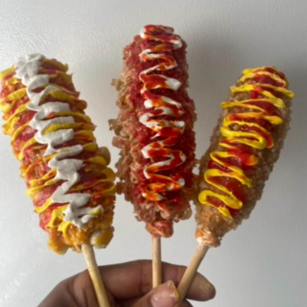 Fake Faux Handmade Korean Kdog Corn Dogs 3D Originally Made for ...