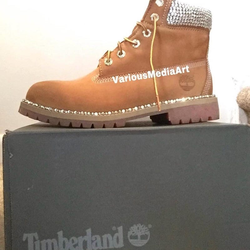 Custom Timberlands - Etsy