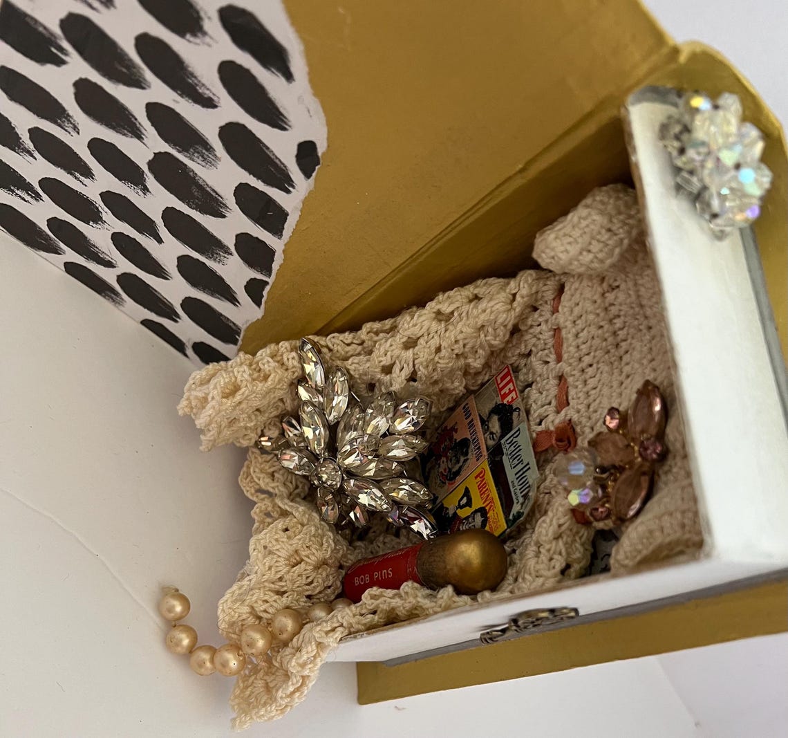 Assemblage Art, Shrine, Nicho, Shadow Box, Mixed Madia, Wall Art - Etsy