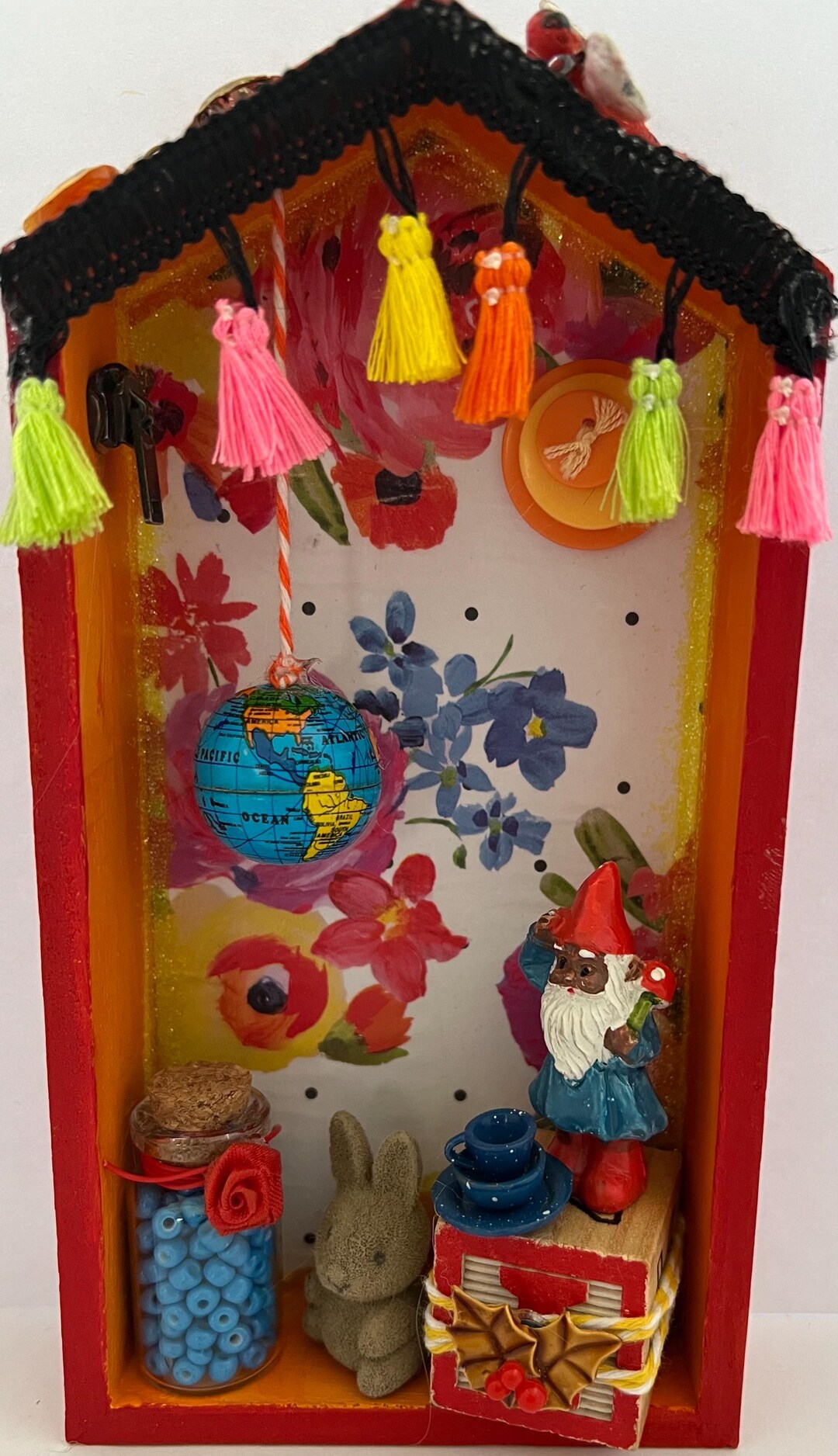 Assemblage Art, Shrine, Nicho, Shadow Box, Mixed Madia, Wall Art - Etsy