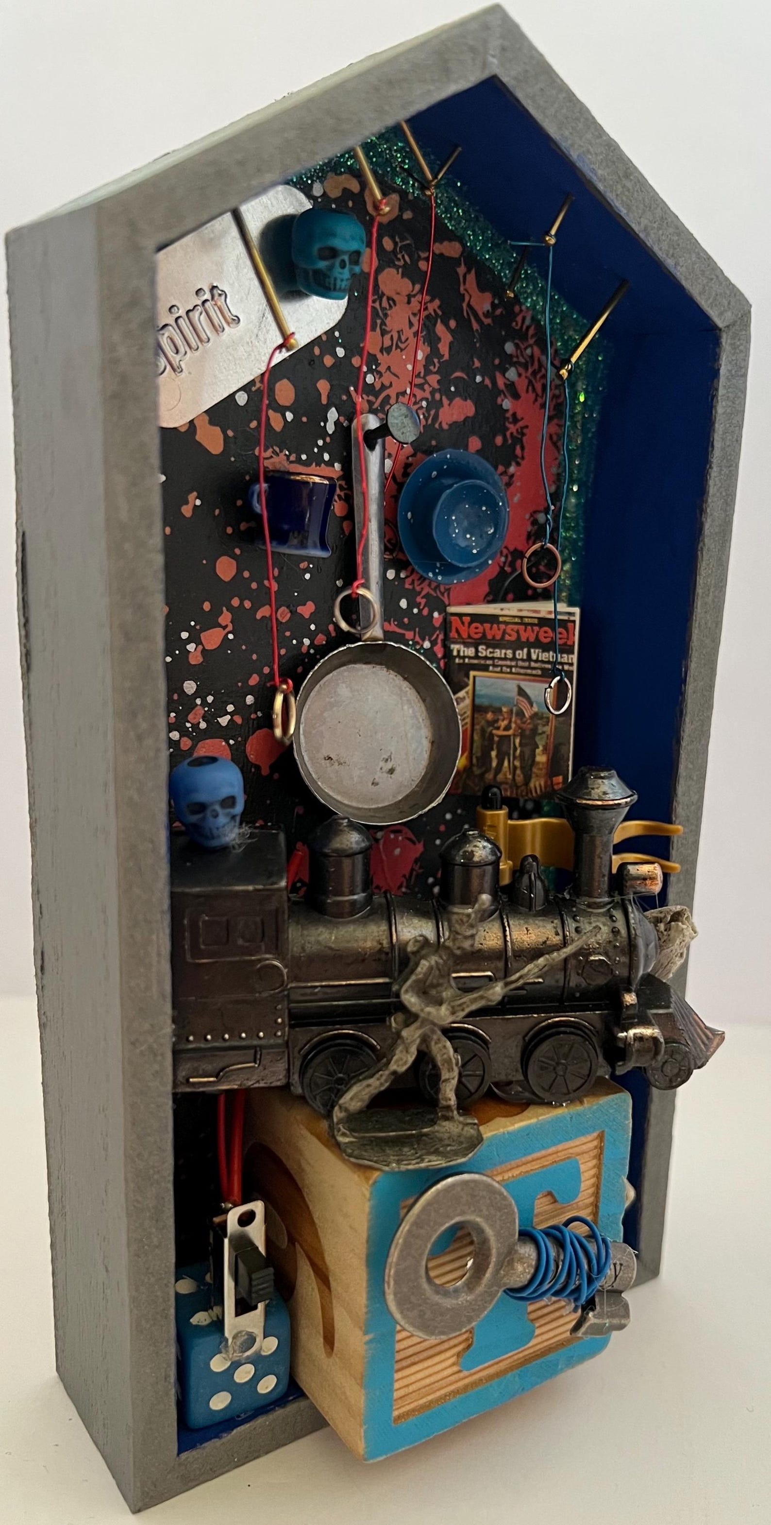 Assemblage Art, Shrine, Nicho, Shadow Box, Mixed Madia, Wall Art - Etsy