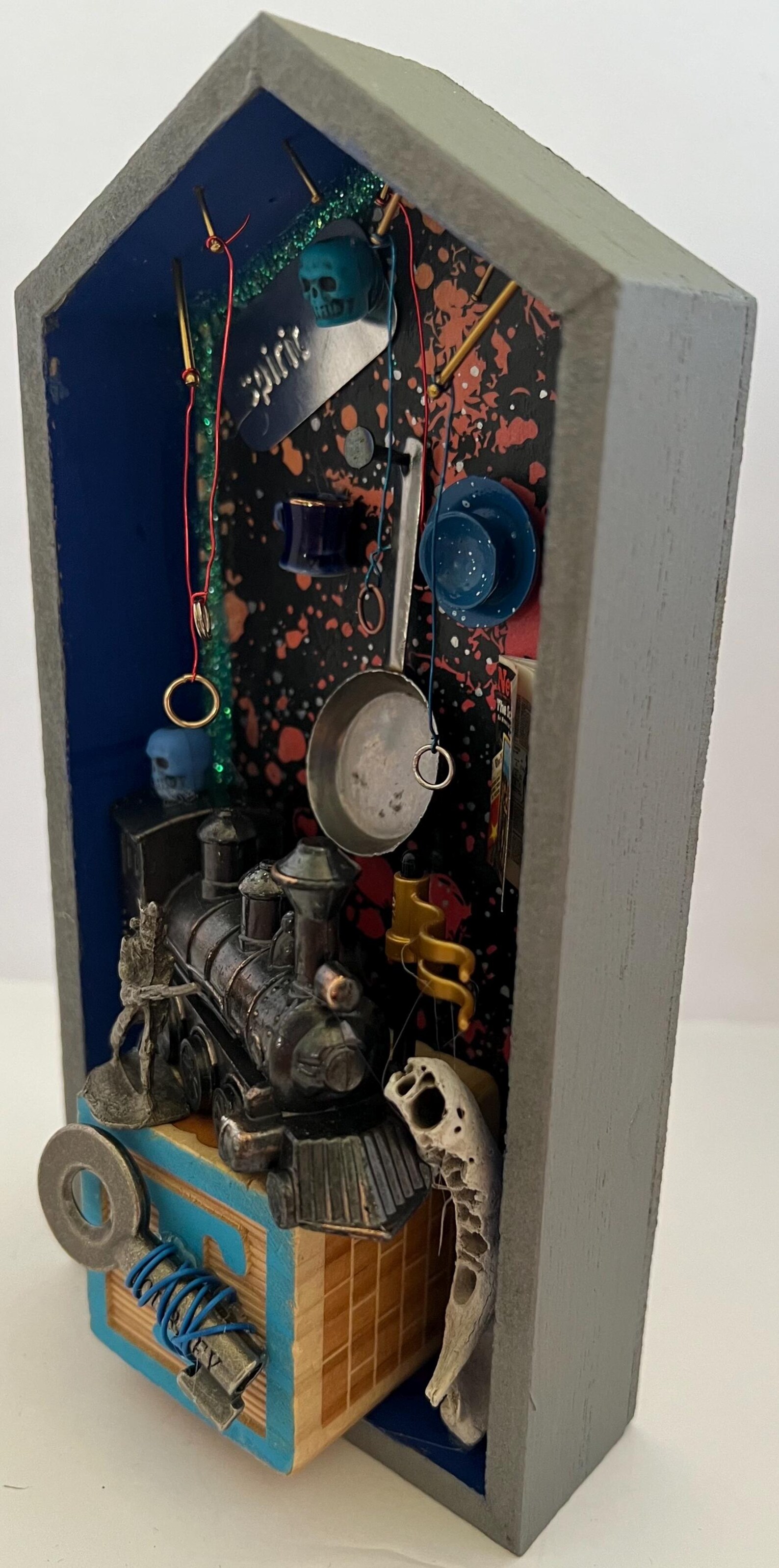 Assemblage Art, Shrine, Nicho, Shadow Box, Mixed Madia, Wall Art - Etsy