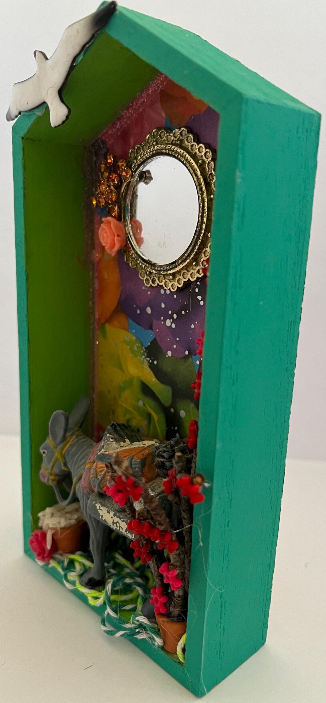 Assemblage Art, Shrine, Nicho, Shadow Box, Mixed Madia, Wall Art - Etsy
